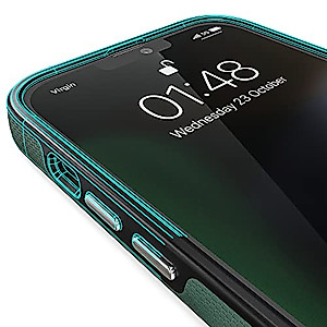 Crave Dual Guard for iPhone 13 Pro Max, Shockproof Protection Dual Layer Case for Apple iPhone 13 Pro Max (6.7") - Forest Green