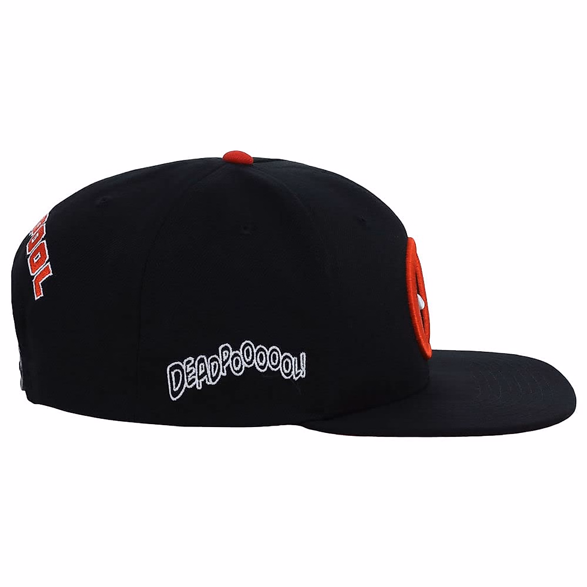 Marvel Deadpool Adult Fashion Adjustable Snapback Flat Bill Cap