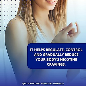 Kirkland Signature Quit Lozenges 4mg, 270 Pieces