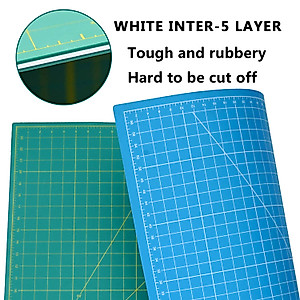 WORKLION 24" x 36" Large Self Healing PVC Cutting Mat, Double Sided, Gridded Rotary Cutting Board for Craft, Fabric, Quilting, Sewing, Scrapbooking - Art Project…