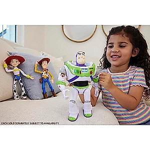 Mattel Pixar Toys Buzz Lightyear Large Action Figure, Posable with Authentic Detail, Toy Collectible, 12 Inch Scale