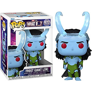 POP Marvel: What If? - Frost Giant Loki Funko Vinyl Figure (Bundled with Compatible Box Protector Case)