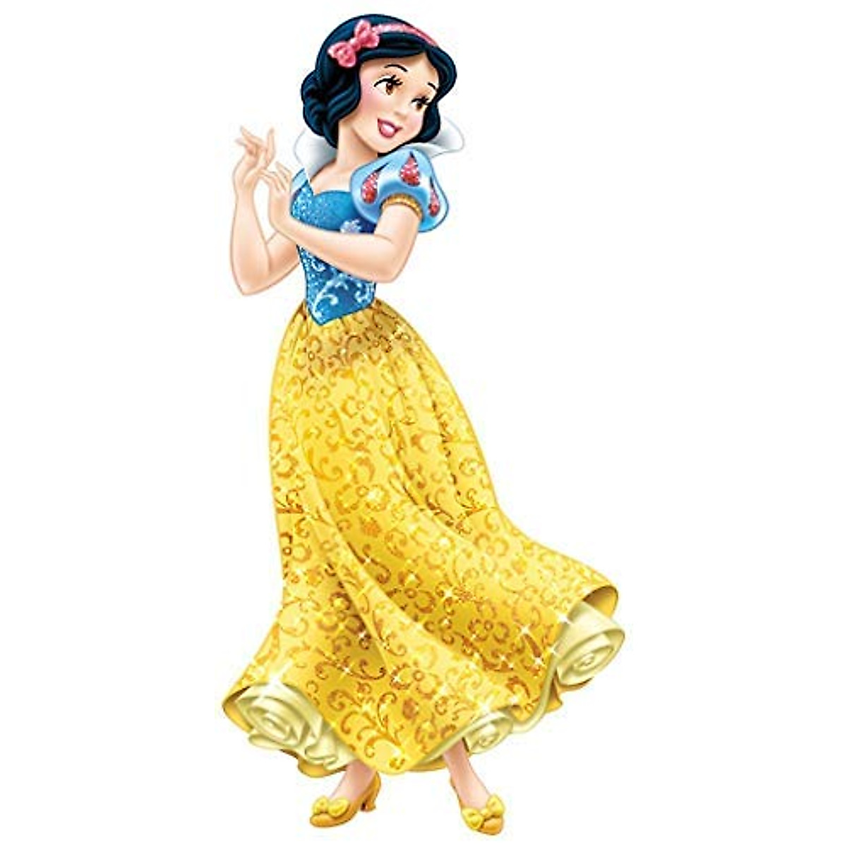 8 Inch Sparkle Glitter Snow White Decal Disney Princess Princesses ...