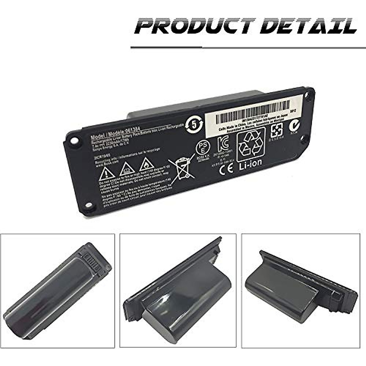 Emaks 061385 Battery 061384 061386 063404 063287 for Bose Soundlink Mini I one/Bose SoundLink Mini Bluetooth Speaker one/Bose SoundLink Mini Bluetooth Speaker I/Bose Mini I