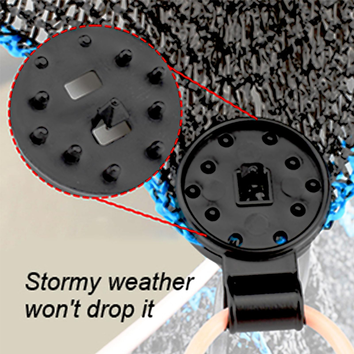 ZELONUUS 50 Pack Tarp Clips Heavy Duty Lock Grip, Reusable Shade Cloth Greenhouse Clips, Fixed Big Tarp Carabiner Clips, Plastic Canvas Tarp Hanging Clips for Shade Nets