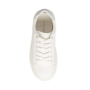 Steve Madden Girls Shoes Charly Sneaker, White, 2