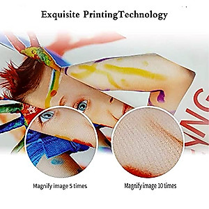 EAQ Personalized Tote Bag Custom Canvas Bag with Photo Reusable Canvas Tote Bags for Daily Use Gifts-Black-Tote Bag