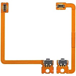 2X L R Left Right Shoulder Trigger Button Switch Connector Module Flex Cable Replacement Compatible with Nintendo 3DS XL (not fit 3DS)