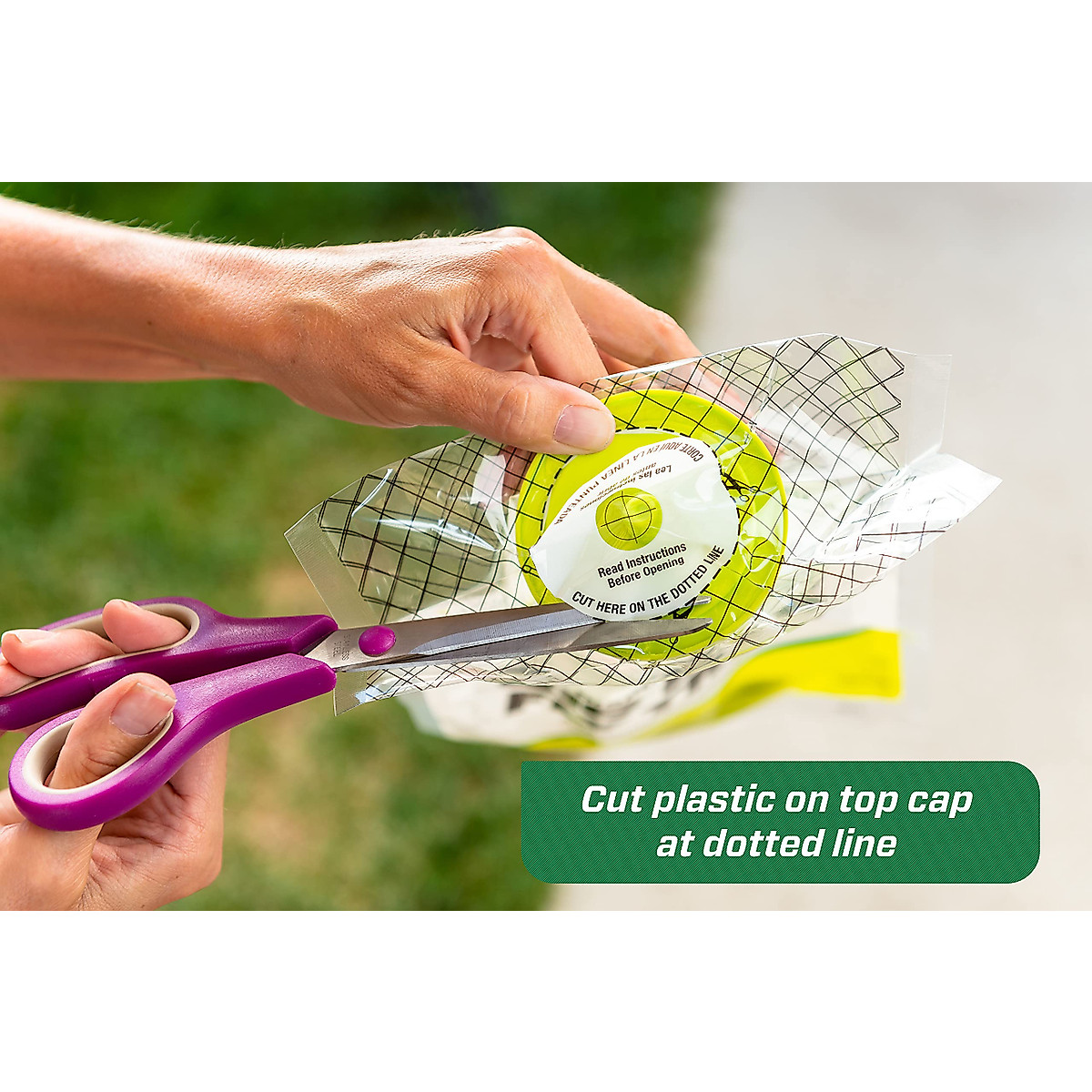 RESCUE! Big Bag Fly Trap – Disposable, Outdoor Use - 2 Traps