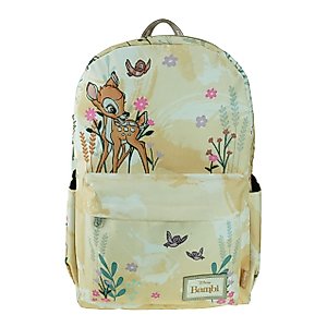 KBNL Classic Disney Bambi Backpack with Laptop Compartment for School, Travel, & Work, Multicolor, A22203-BAMBI