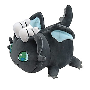 Womise Dragon Cat Stuffed Animal Plush,Mee-Meow Cat Food Plushies Cat, Cute Anime Cartoon Cat Stuffed Animal Figure Toy Plush Pillow Gift for Kids and Festival Gift