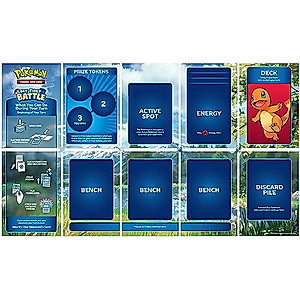 Pokémon TCG: My First Battle—Charmander and Squirtle (2 Ready-to-Play Mini Decks & Accessories)