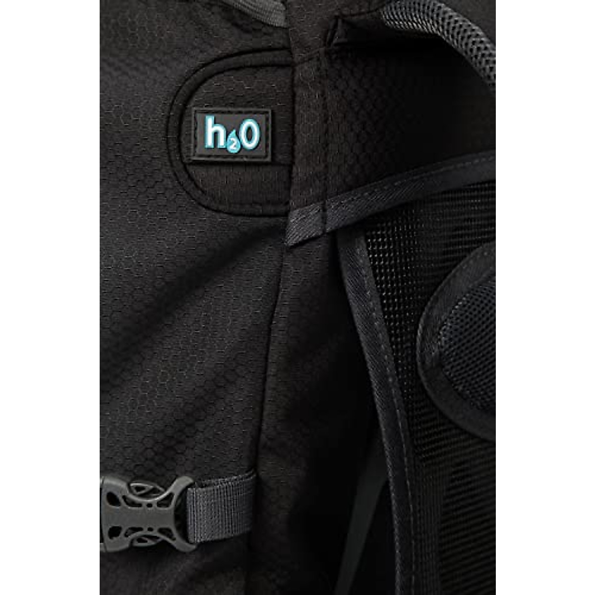 Mountain Warehouse Venture 40L Backpack - Travel Bag for Men & Women Black Women's Fit