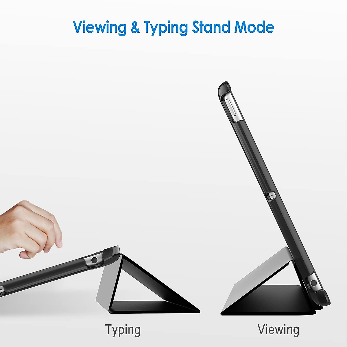 JETech Case for iPad Mini 5 (2019 Model 5th Generation), Smart Cover with Auto Sleep/Wake (Black)