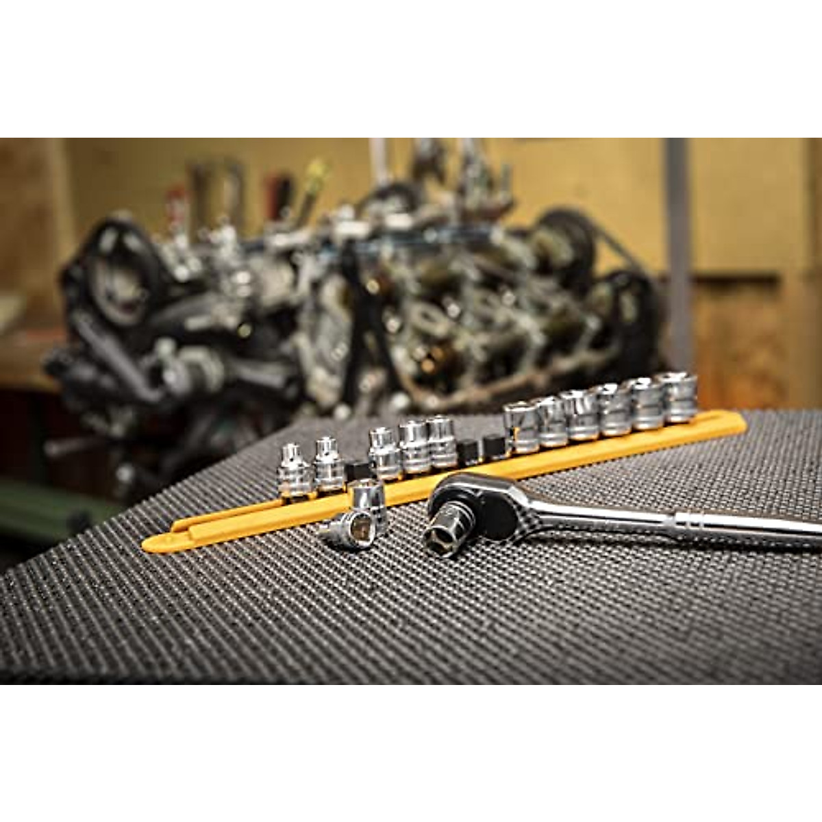 GEARWRENCH 14 Pc. 3/8" Drive 6 Pt. Standard Socket Set, Metric - 80552