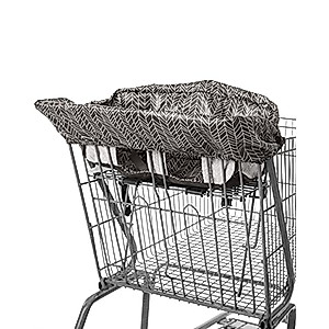 Skip Hop Shopping Cart Cover, Take Cover, Grey Feather