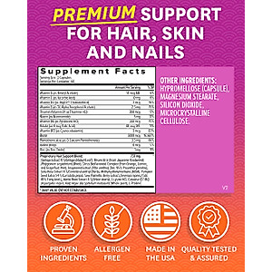 Zenwise Hair Growth Vitamins - Hair Loss Treatment with Biotin, Saw Palmetto DHT Blocker, and Vitamins to Stimulate Faster Regrowth and Curb Thinning - Supplement for Men and Women - 120 Count