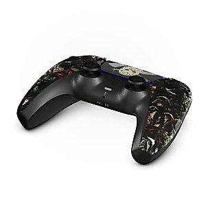 "Scary Party" Custom UN-MODDED Wireless PRO Controller compatible with PS5 Exclusive Unique Design