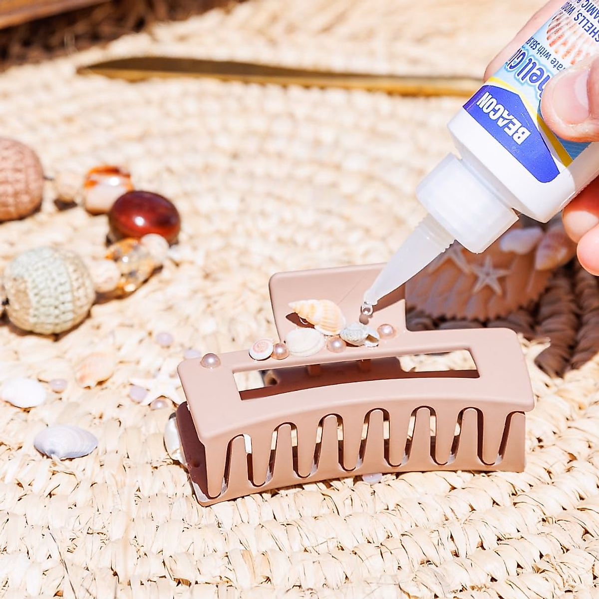 BEACON Sea Shell Glue for Creating and Decorating with Shells, Wood, Metal, Ceramic, and More, 2-Ounce, 1-Pack