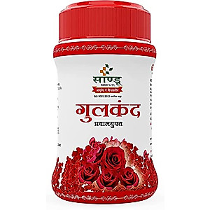 Sandu Gulkand (Pravalyukta) 400 GMS | Nourishing & Body Cooling Ayurvedic Medicine - by easybuy90
