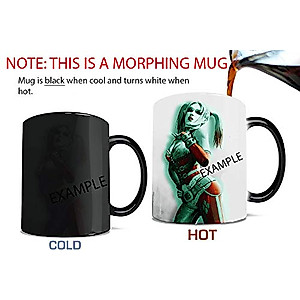 Funny Guys Mugs Humor Sayings LOOK LIKE A GIRL ACT LIKE A LADY THINK LIKE A MAN WORK LIKE A BOSS FUCK LIKE A BITCH 100% Ceramic 11-Ounce Morphing Mug