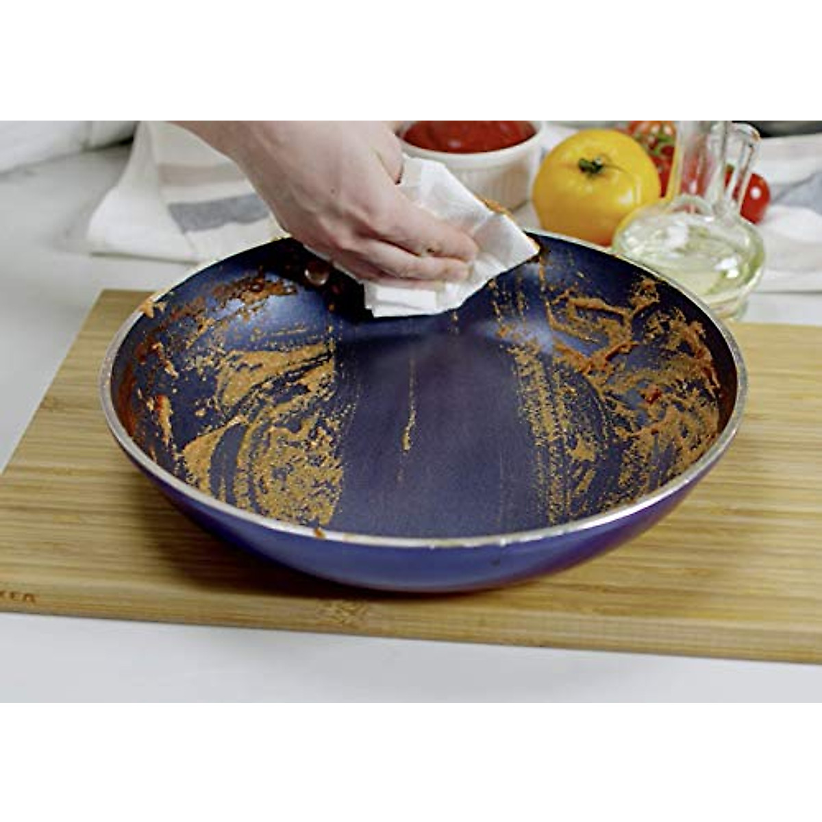 Granite Stone Diamond Granite Stone, 15 Piece Cookware and Bakeware Set, Blue