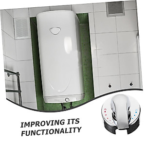 Angoily Water Heater Mixing Valve Graceling Bathtub Decor Single Handle Tub Shower Mixer Temperature Mixing Valve Bathroom Shower Mixer Wall Mount Shower Valve Alloy Silver