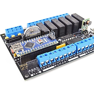 CANADUINO® PLC MEGA328 Electronics DIY Kit (100% Compatible with Arduino)
