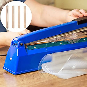 Impulse Sealer Replacement Parts Heat Sealer 4pcs Impulse Sealer Heating Element Service Spare Repair Parts Kit Replacement Elements Machine Heat Sealer Machine