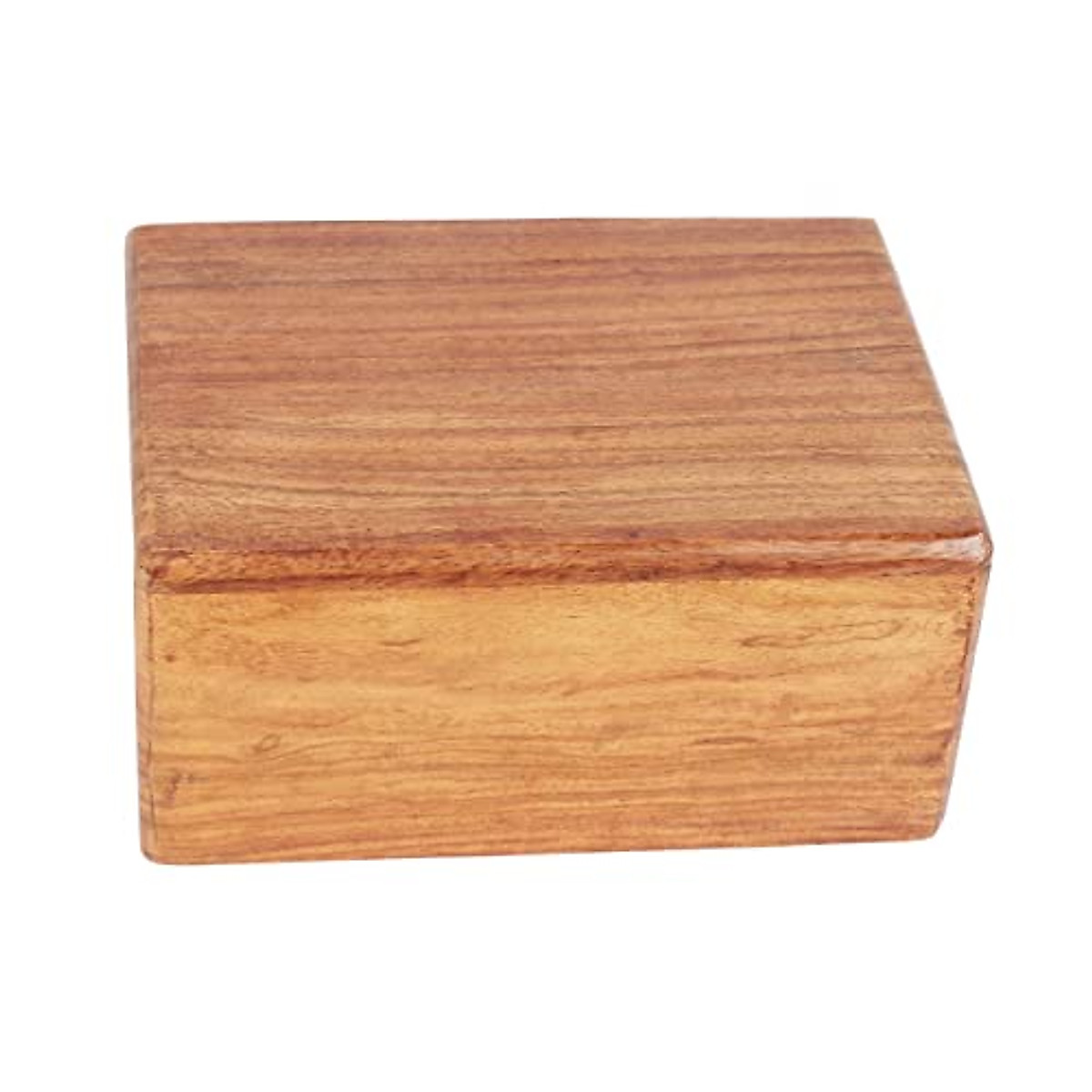 Handmade Wooden Urn Box for Human Ashes, Cremation Funeral Urns Box, Pet Memorial Urns, Decorative Urn, Cat Infant Adult Urn, Keepsake Burial Ash Box | 6 X 4 Inch