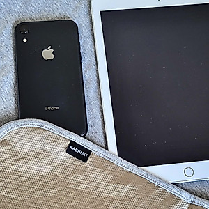 RadiHalt Faraday Blanket For Cell Phone and Laptop - Protection Against Direct Contact From Cell Signal, WIFI, Bluetooth, RF and Unwanted Signals