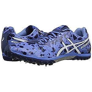 ASICS Women's Cross Freak 2 Cross Country Running Shoe, Powder Blue/White/Navy, 10 M US