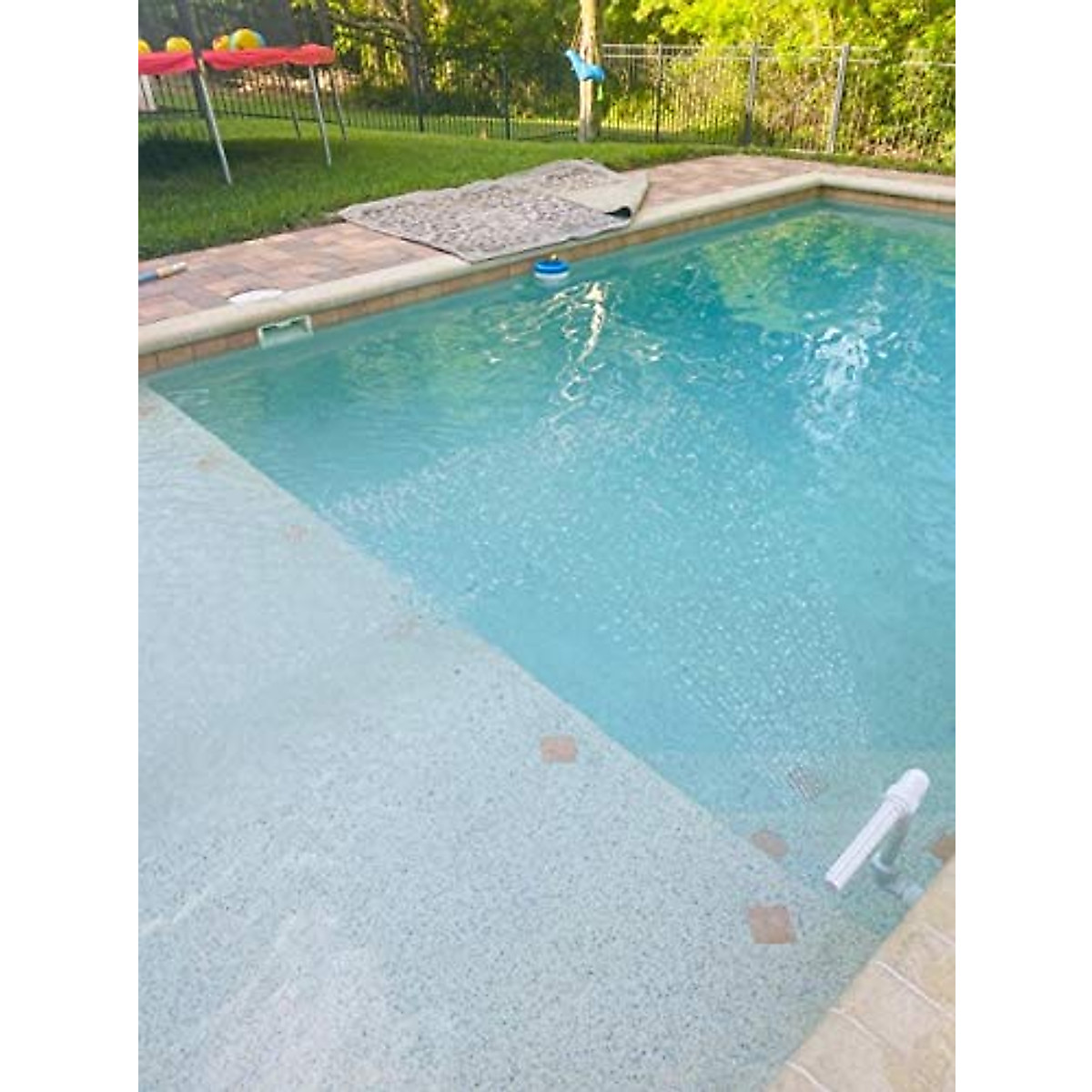 Poolmaster 54507 Spa and Swimming Pool Waterfall Fountain, For Pools with 1.5-Inch Threaded Return Fitting