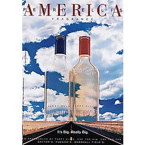 America By Perry Ellis For Men. Eau De Toilette Spray 5.0 Oz.