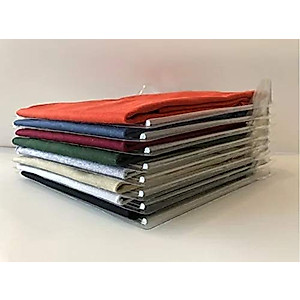 FUGAZ, Organizer Shirt, for organize shirts, shirts, polo shirts, t-shirts, Durable, Stackable, 40 pack