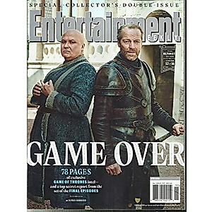 ENTERTAINMENT WEEKLY MAGAZINE, GAME OVER MARCH,15th /22nd 2019 COVER 12 OF 16