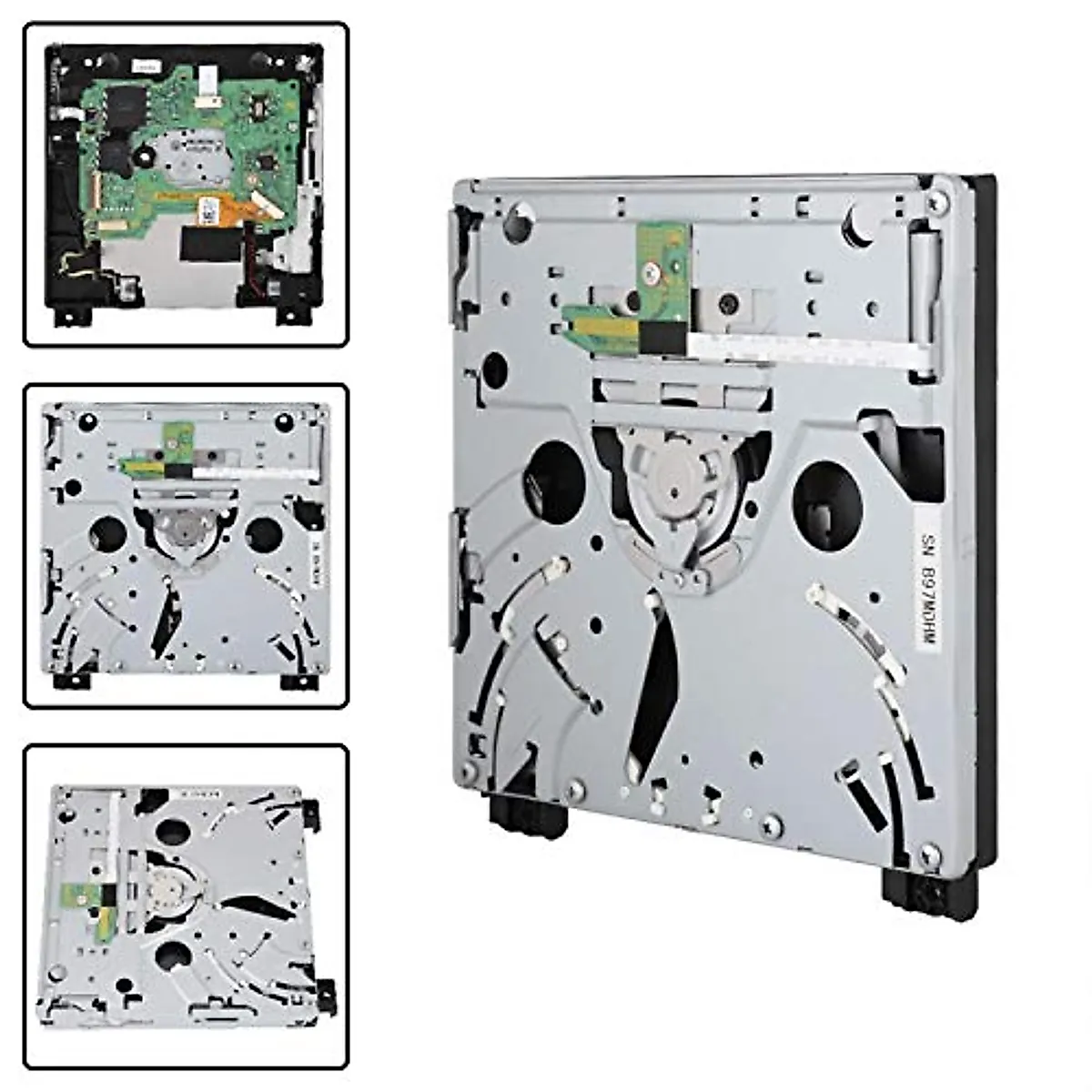 SALUTUY Optical Drive, Game Machine ABS Easy to Install with Professional Chip for Game