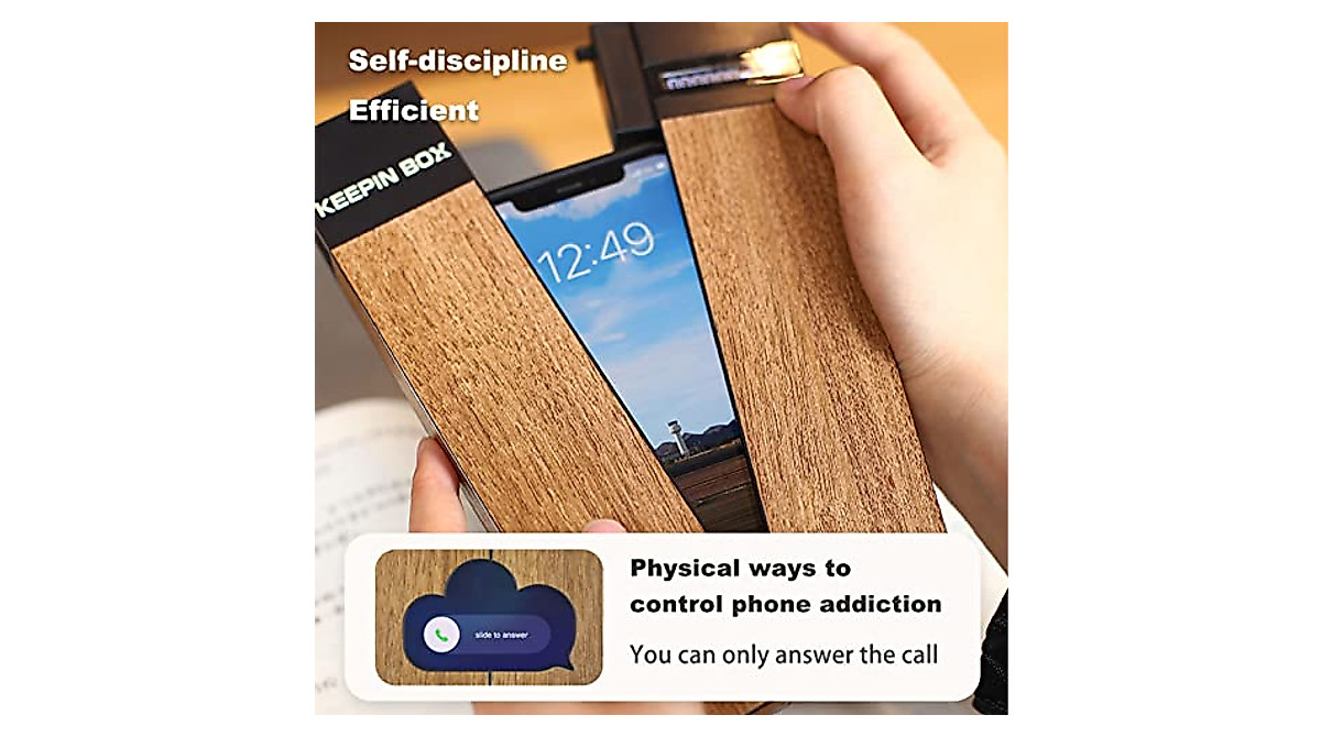 Cell Phone Lock Box with Timer for Focus & Self-Control