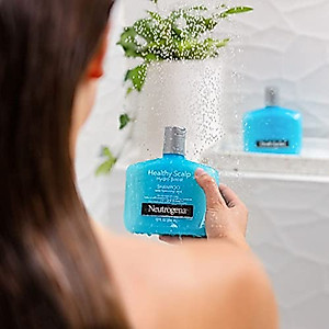 Neutrogena Moisturizing Healthy Scalp Hydro Boost Shampoo for Dry Hair and Scalp, with Hydrating Hyaluronic Acid, pH-Balanced, Paraben & Phthalate-Free, Color-Safe, 12 Fl Oz (pack of 3)