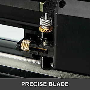 VEVOR Vinyl Cutter 53Inch Vinyl Cutter Machine Manual Vinyl Printer Plotter Cutter with Floor Stand Vinyl Plotter Adjustable Force Speed for Sign Making