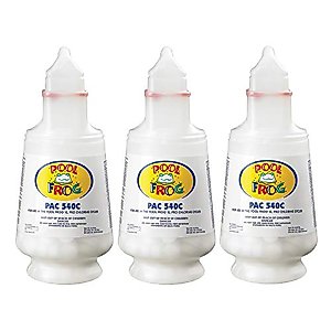 Pool FROG Pac 540C 6.16 lbs., Replacement Chlorine Cartridges – Pack of 3, use with Pool FROG XL Pro for Pools up to 40,000 gallons