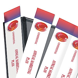 Avery 2-Inch Binder Spine Inserts, Laser/Inkjet, White, 20 Inserts/Pack (89107)