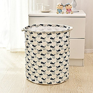 Waterproof Canvas Laundry Clothes Basket Storage Basket Folding Storage Box C Home & Garden Housekeeping & Organizers for Halloween Onsale