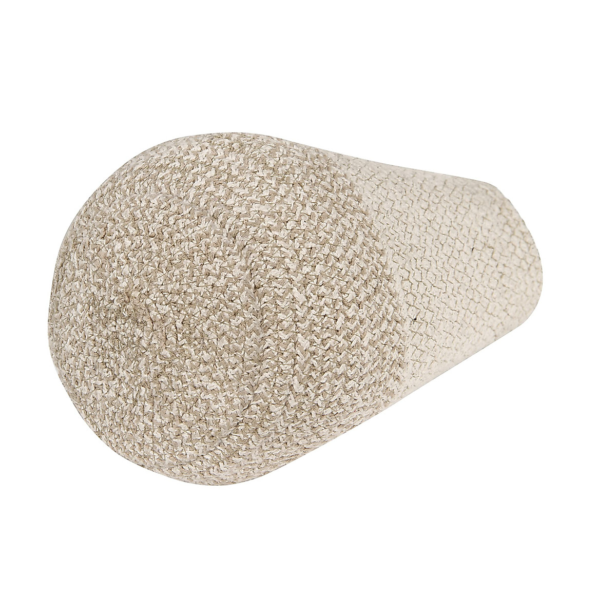 Lorena Canals Basket Baby Mushroom - Natural, Linen, Soil Brown - Baskets - Ø 7'' x 8" - 97% Cotton, 3% Other Fibres
