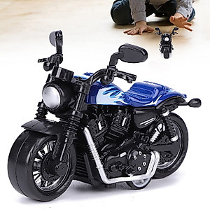 Motorbike Model, Alloy Small Motorcycle Model Pull Back Car Model Cake Ornaments
