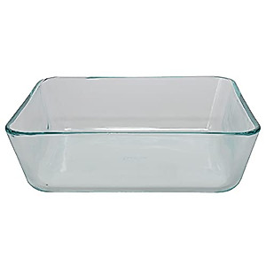 Pyrex 11 Cup Storage Plus Rectangular Dish With Plastic Cover Sold in packs of 2