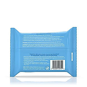 Neutrogena Makeup Remover Cleansing Towelettes, Refill Pack, 25 Count (Pack of 6)