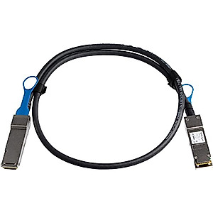 StarTech.com Juniper QFX-QSFP-DAC-1M Compatible 1m 40G QSFP+ to QSFP+ Direct Attach Cable Twinax - 40GbE QSFP+ Copper DAC 40 Gbps Low Power Passive Transceiver Module DAC (QFXQSFPDAC1M)
