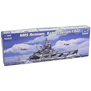 Trumpeter 1/700 HMS Renown British Battle Cruiser 1942 Model Kit