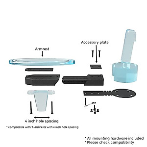 Unbound System by Tecicity | Flight Sim - Set of 2 Removable Modular Chair Mounts Warthog | Orion 2